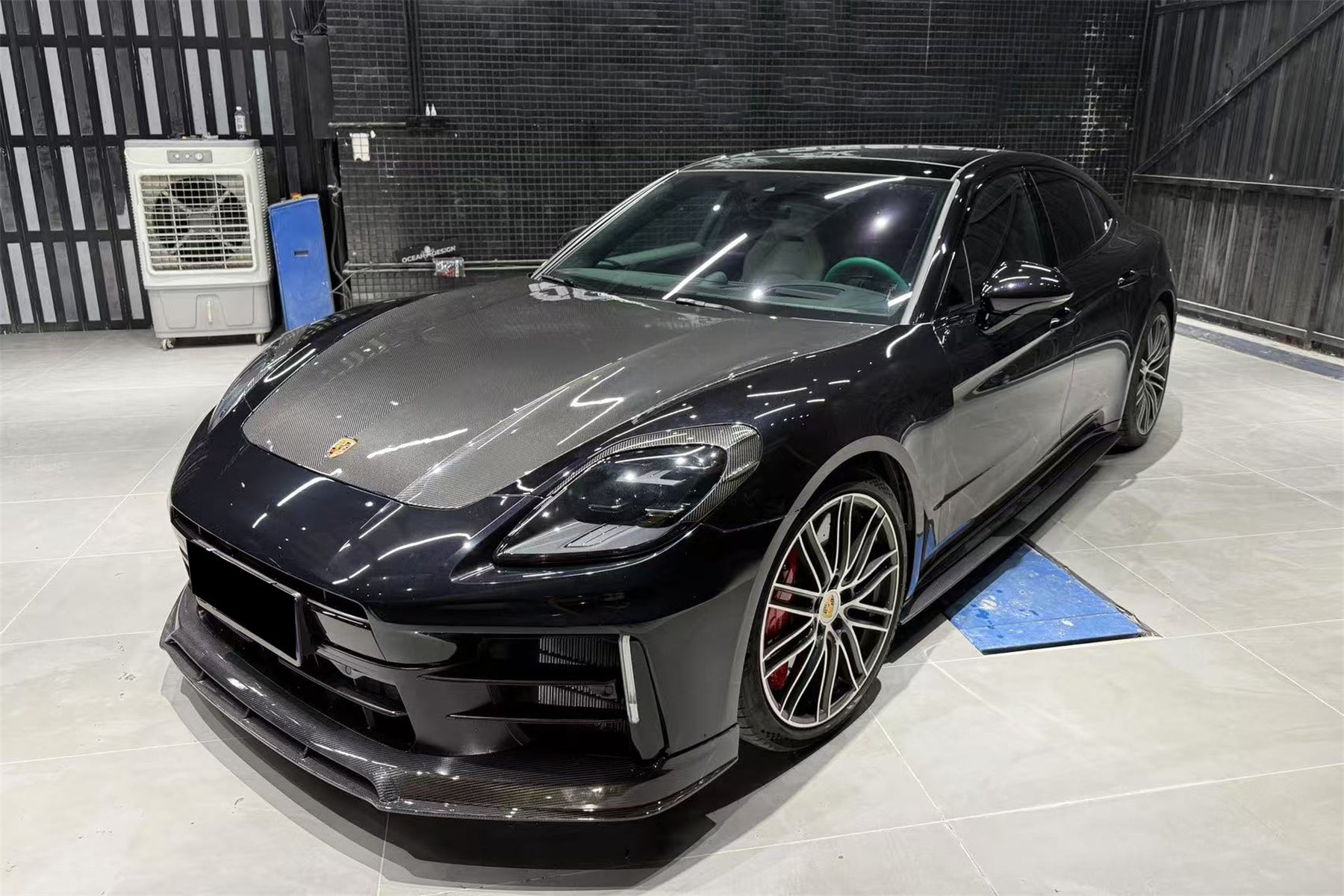 2024-2025 Porsche Panamera 976 OD Style Dry Carbon Fiber Headlight Eye – Carbonado Aero