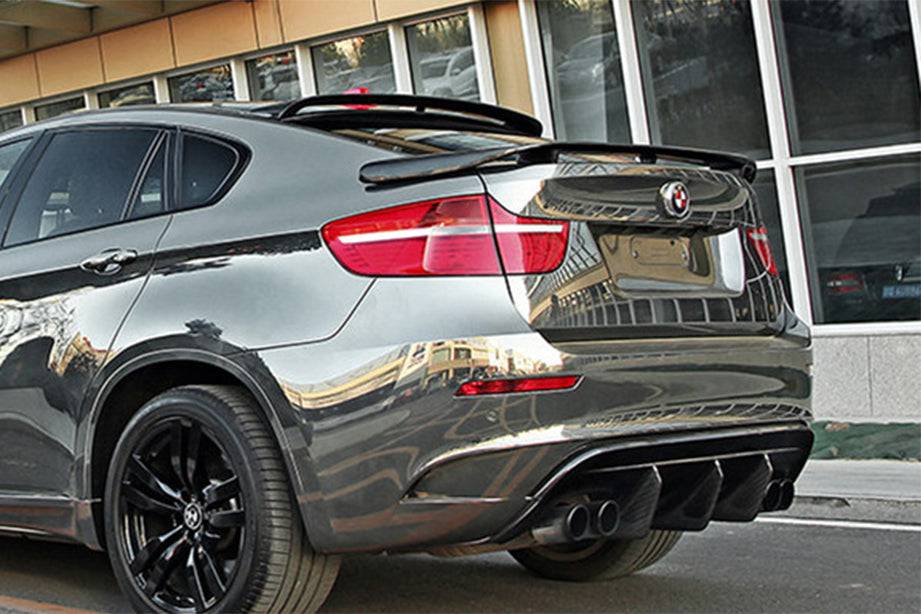 2009-2014 BMW E71 X6M AK Style Carbon Fiber Rear Diffuser – Carbonado Aero