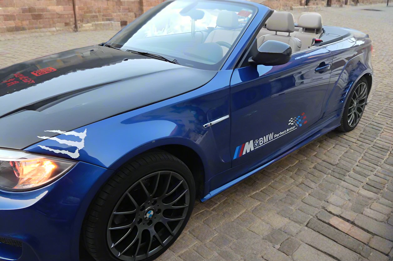 2008-2013 BMW E82 E88 1 Series 1M Style Auto Full Wide Body Kit ...