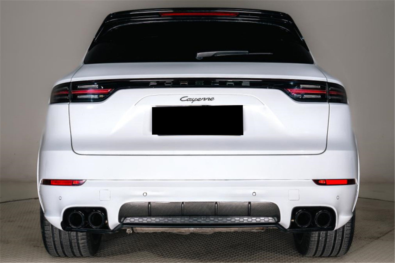 2018-2025 Porsche 9Y0 Cayenne SD Only Rear Lip Diffuser – Carbonado Aero