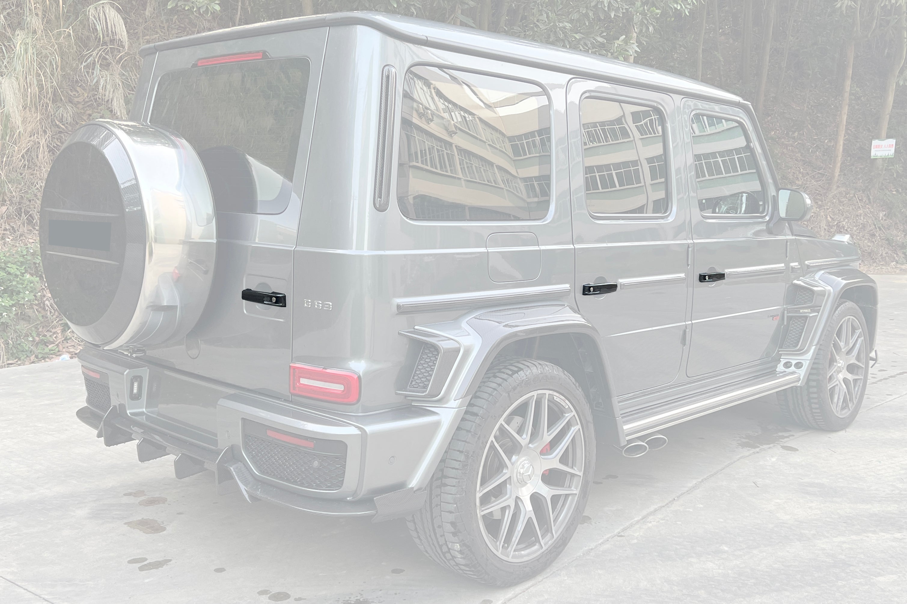 2018-2024 Mercedes Benz G500 & G63 AMG W464 G-Wagen BR G900 Style Dry ...