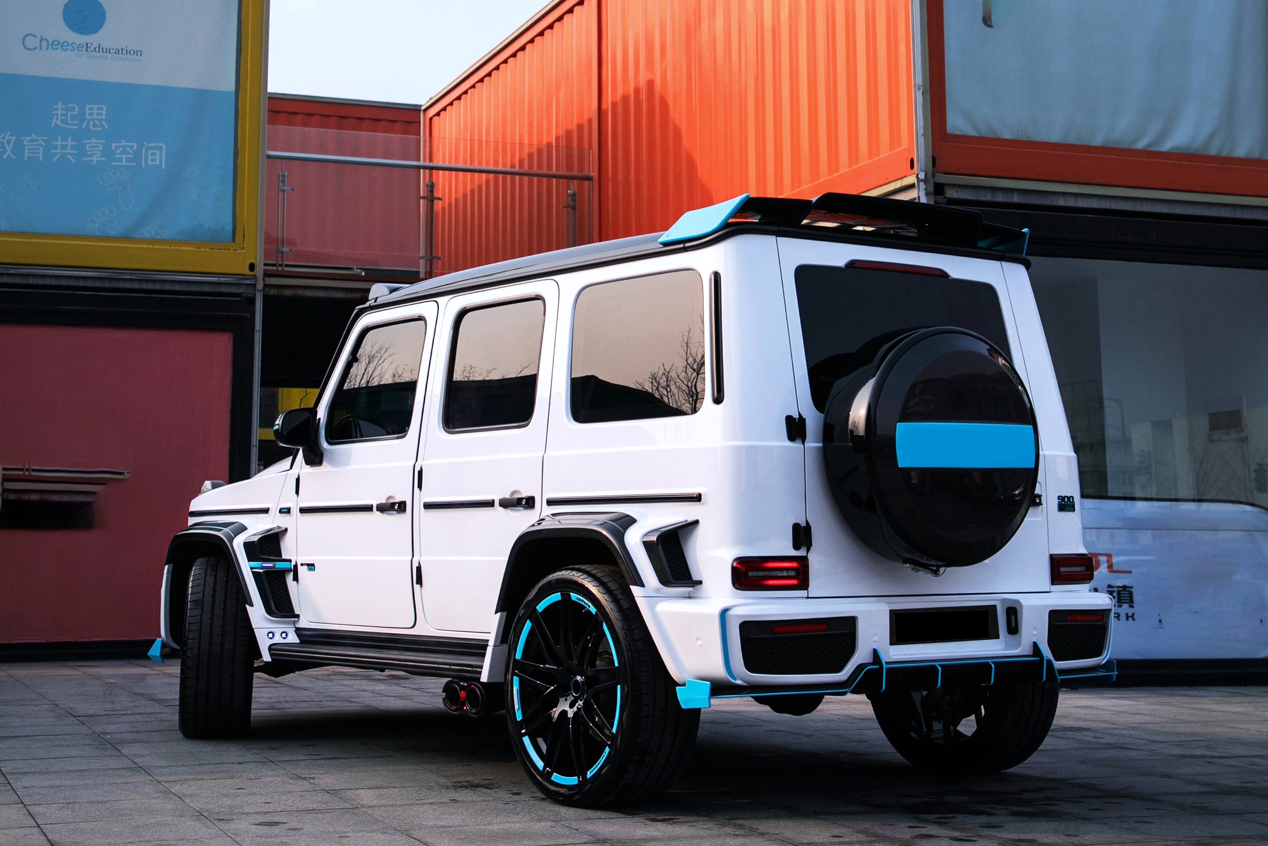 2018-2024 Mercedes Benz G500 G63 AMG W464 G-Wagon BR-G900 Style Dry Ca ...