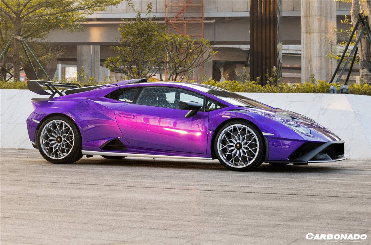2021-2024 Lamborghini Huracan STO Dry Carbon Fiber Trunk Spoiler Wing ...