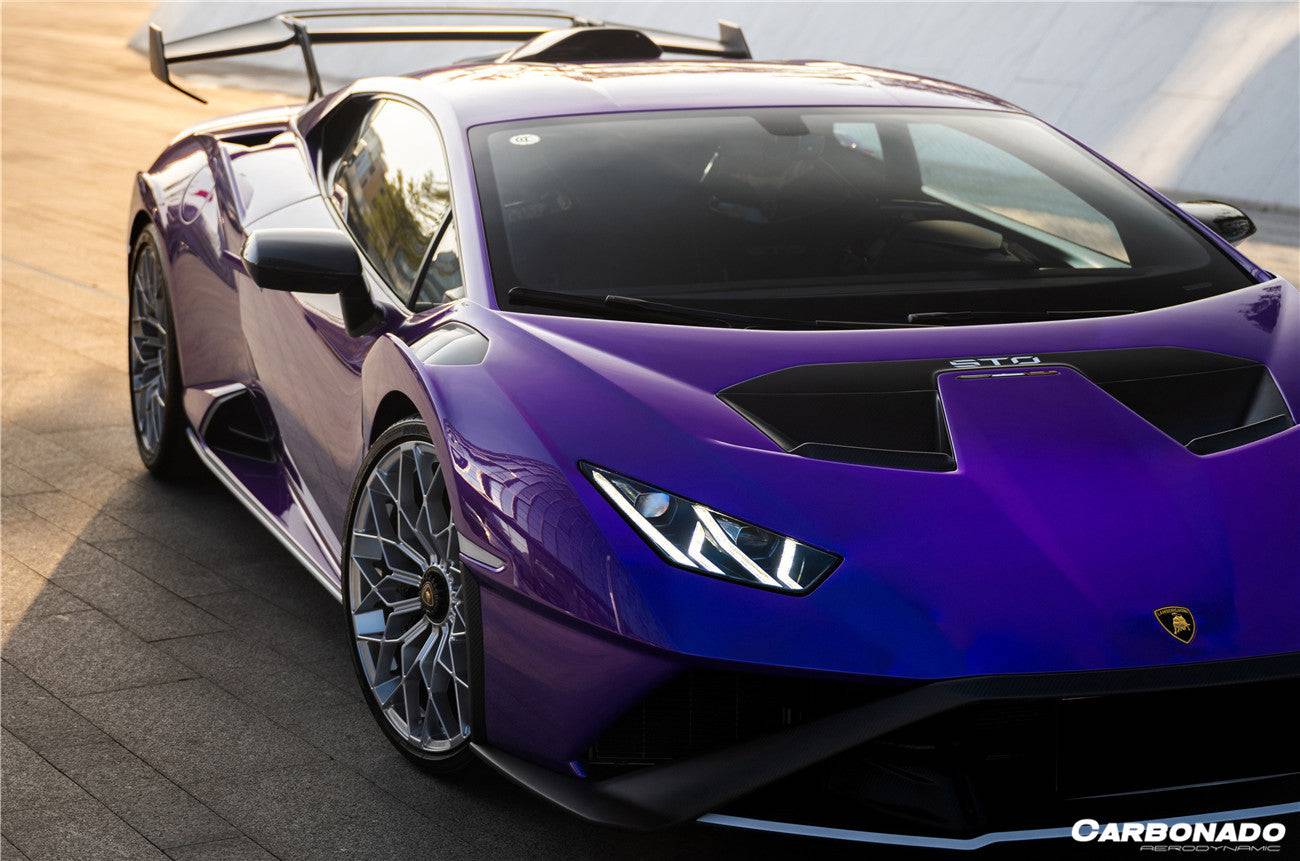 2021-2024 Lamborghini Huracan STO Dry Carbon Fiber Hood Vents ...