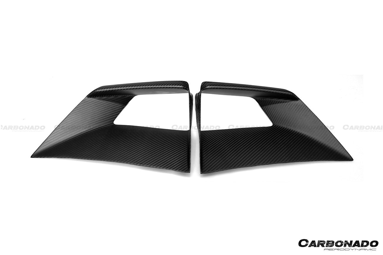 2021-2024 Lamborghini Huracan STO Dry Carbon Fiber Hood Vents ...