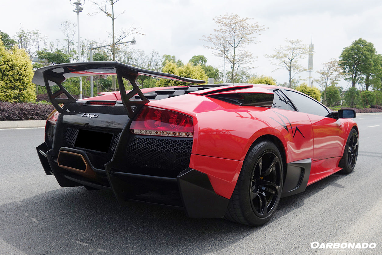 2001-2010 Lamborghini Murcielago SV Style Rear Bumper & Wing ...