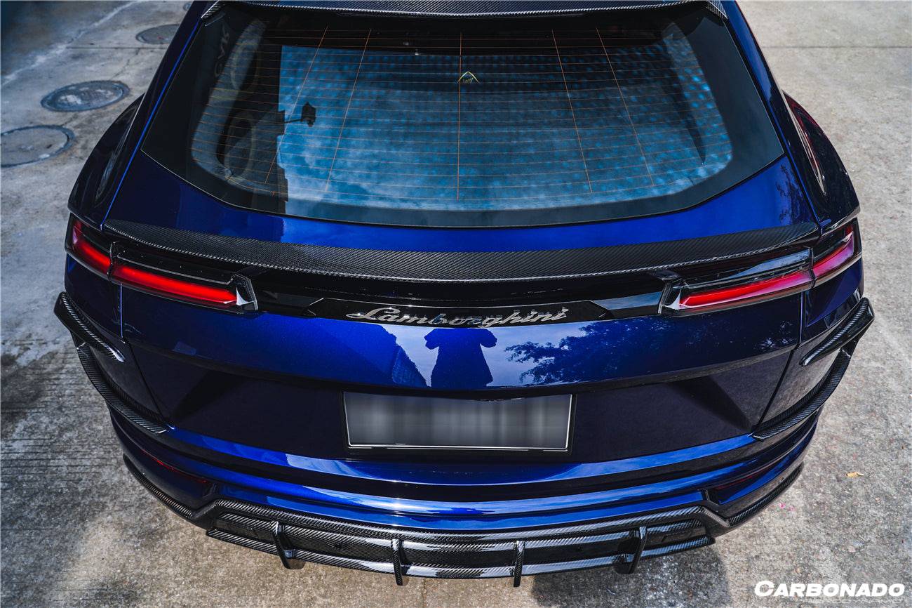 2018-2023 Lamborghini URUS TC Style Carbon Fiber Trunk Wing Spoiler ...