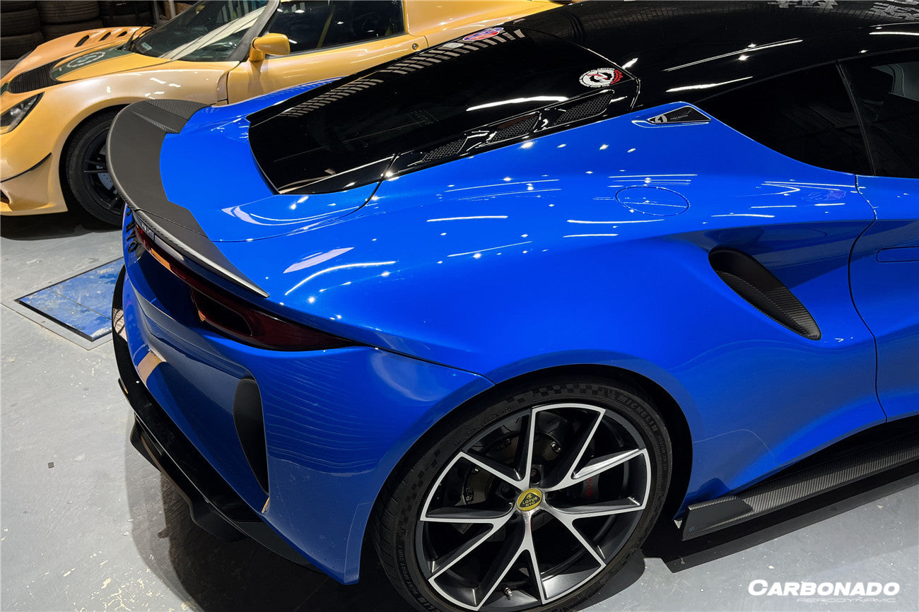 2021-2024 Lotus Emira OD Style Dry Carbon Fiber Trunk Spoiler ...