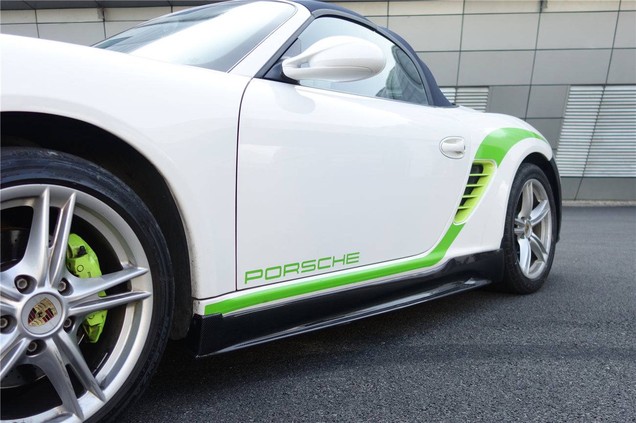 2005-2012 Porsche Cayman & Boxster 987 TA Style Side Skirts – Carbonado ...