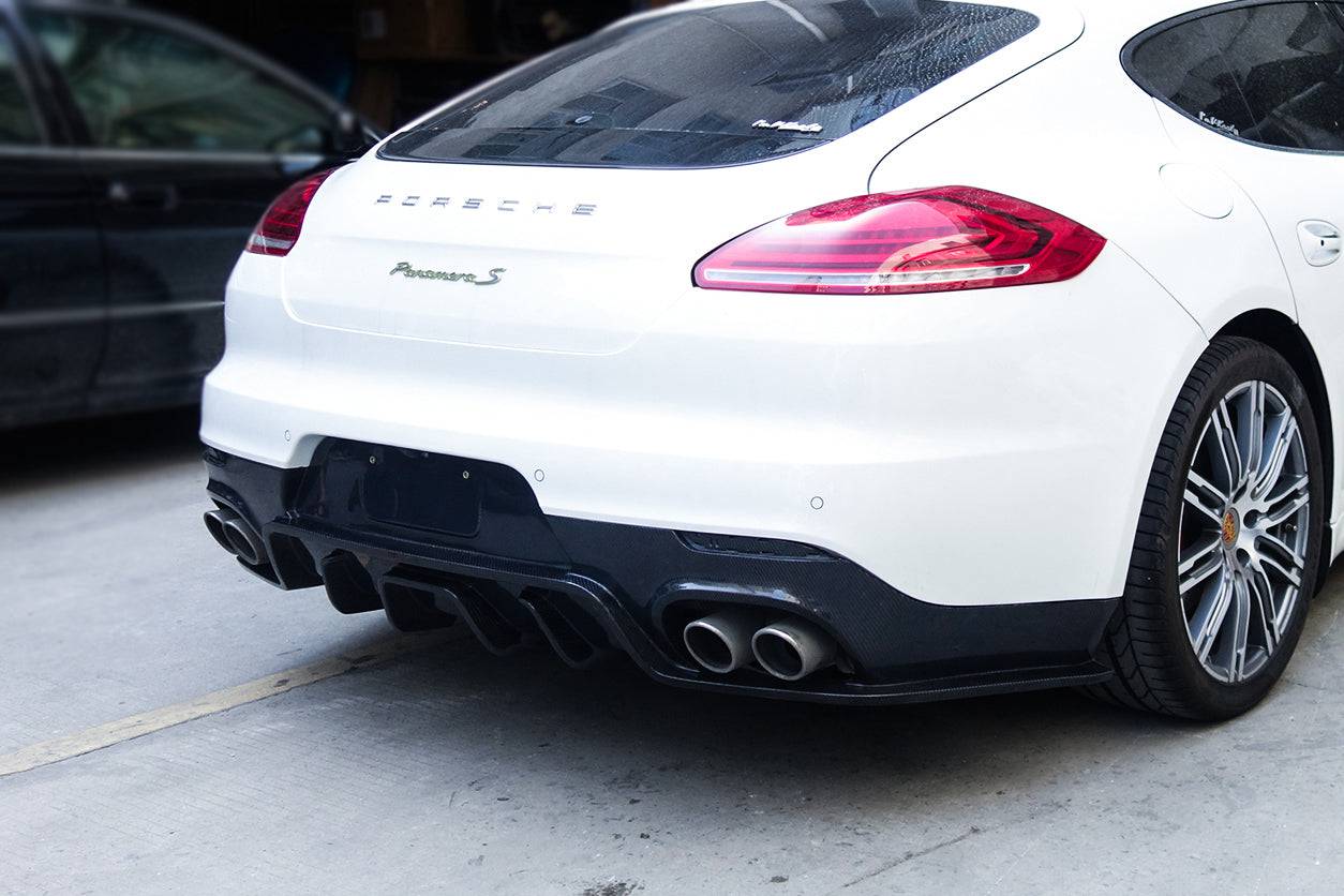 2013-2016 Porsche Panamera 970.2 BS-Sport Style Carbon Fiber Rear Diff ...