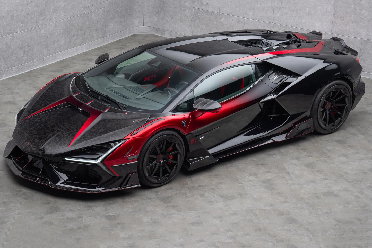 2024-UP Lamborghini Revuelto MSY Style Autoclave Carbon Fiber Middle F ...