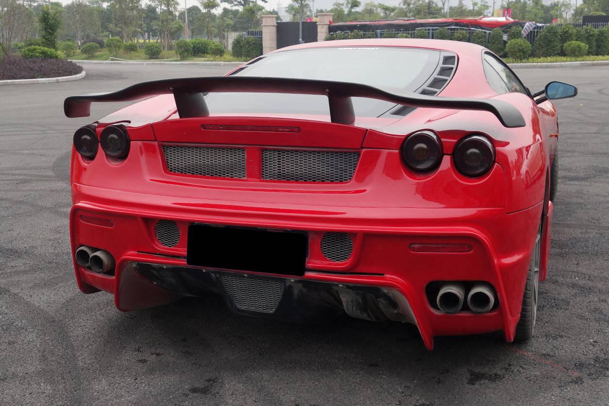 2004-2009 Ferrari F430 AS Style Rear Bumper – Carbonado Aero