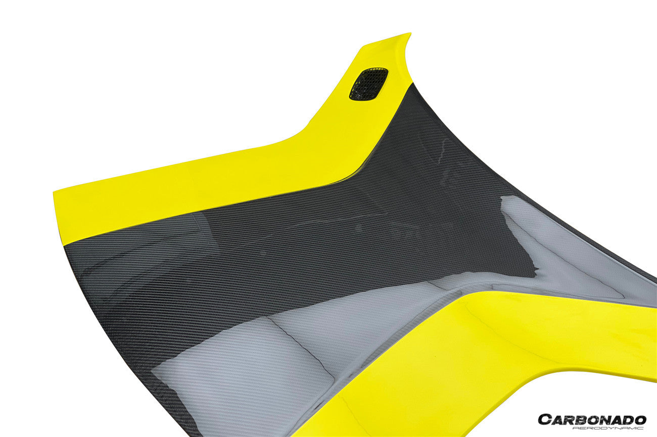 2021-2024 Lotus Emira NYO MNK Style Dry Carbon Fiber Hood – Carbonado Aero
