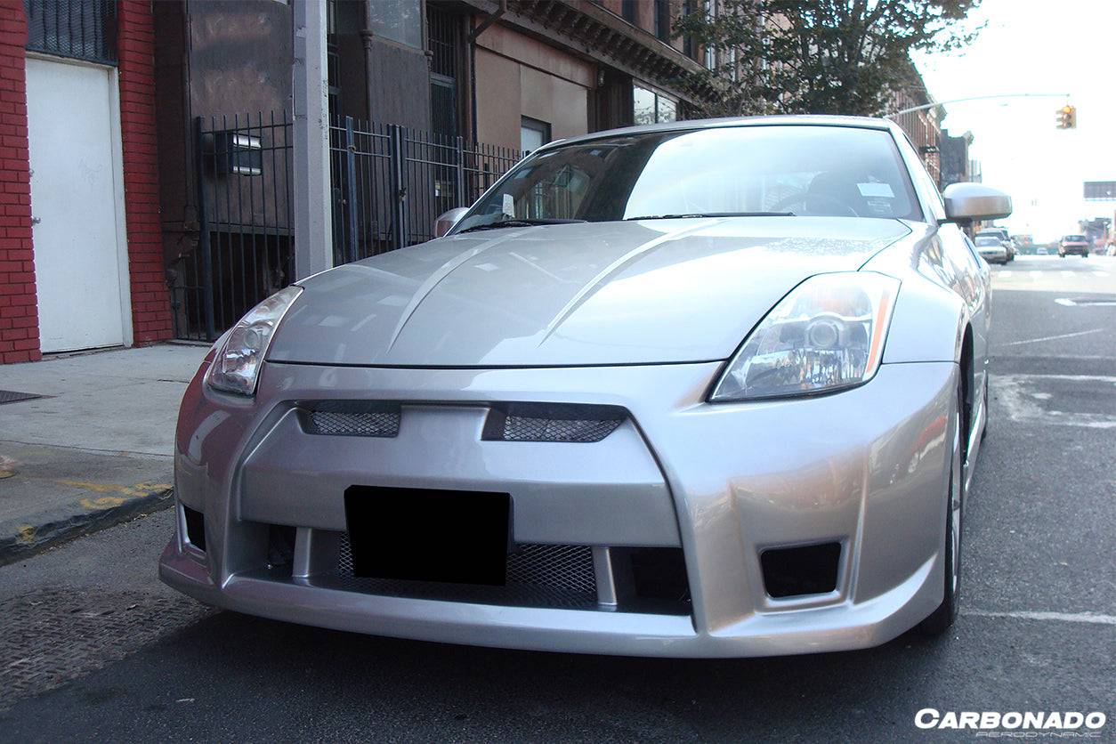 2003-2008 Nissan 350Z GTR Style Front Bumper | Carbonado Aero