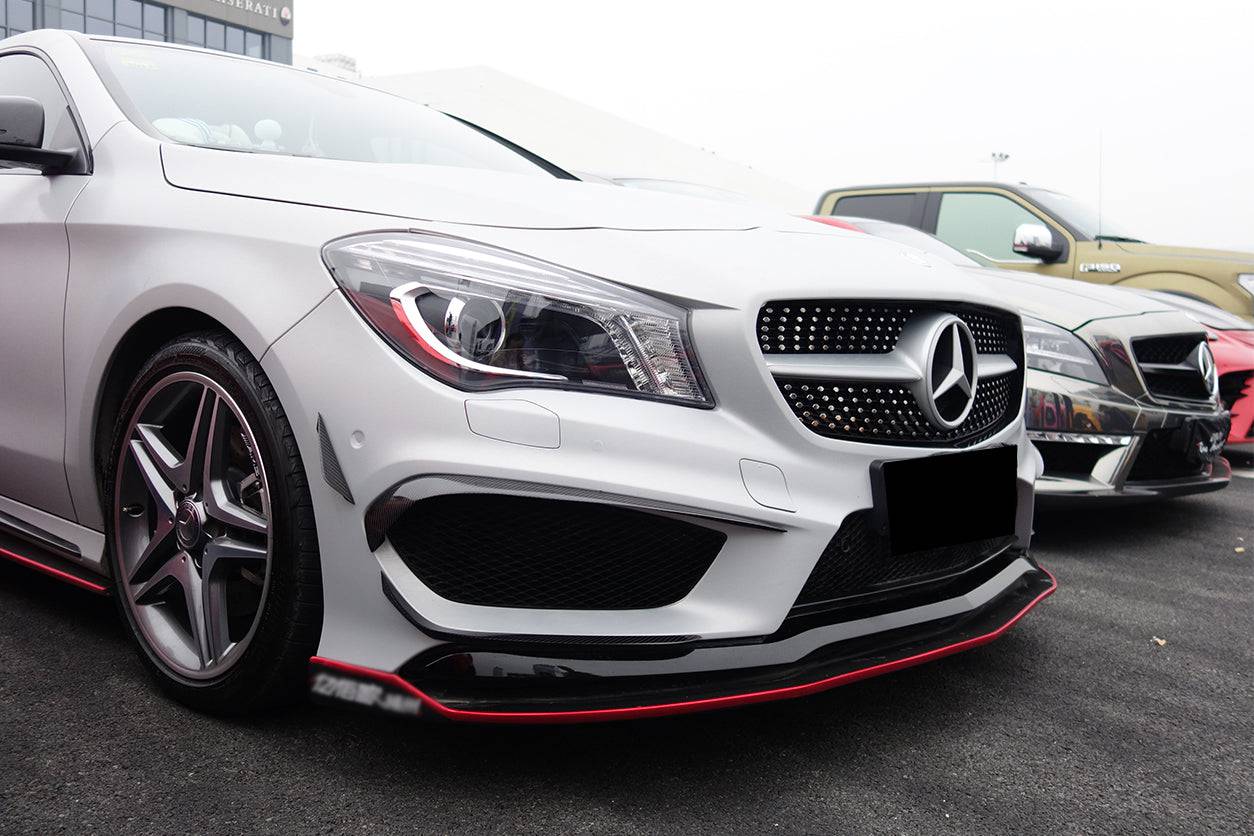 2014-2016 Mercedes Benz W117 CLA Sport CLA45 AMG RZS Style Front Canar ...