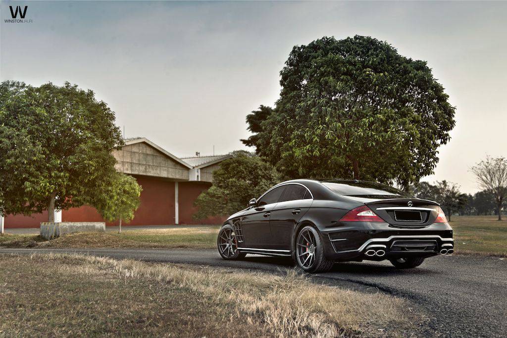 2005-2009 Mercedes Benz W219 Cls Class WD Style Rear Bumper | Carbonado ...