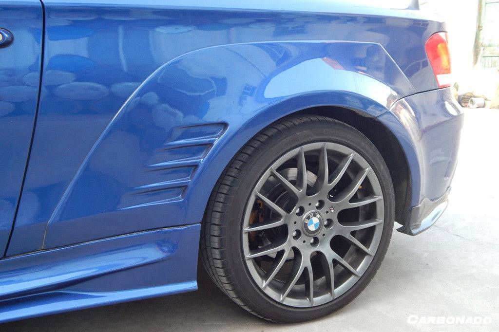 2008-2013 BMW 1 Series E82 E88 1M Style Side Skirts & Wide Rear Fender ...