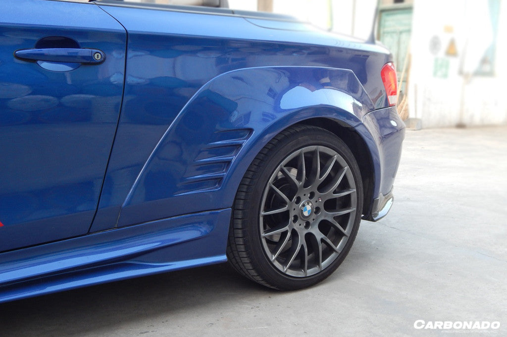 2008-2013 BMW 1 Series E82 E88 1M Style Side Skirts & Wide Rear Fender ...