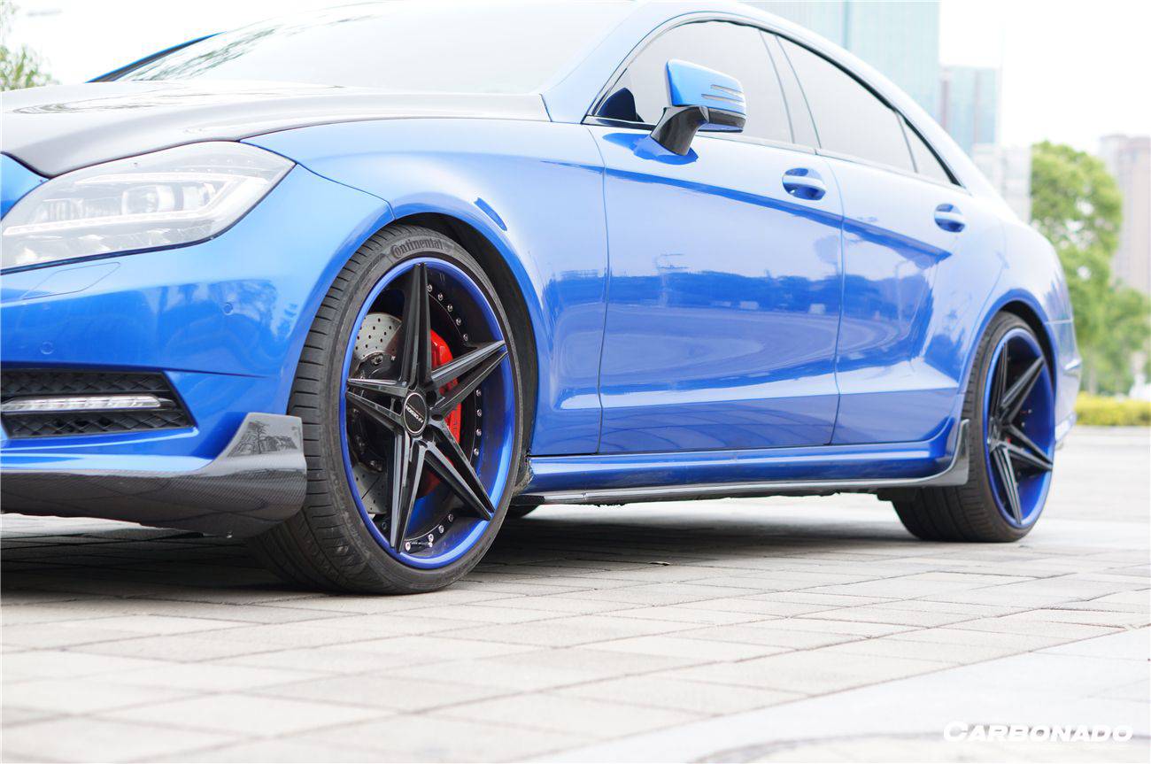 2010-2018 Mercedes Benz W218 CLS Class DP Style Side Skirts Under Boar ...