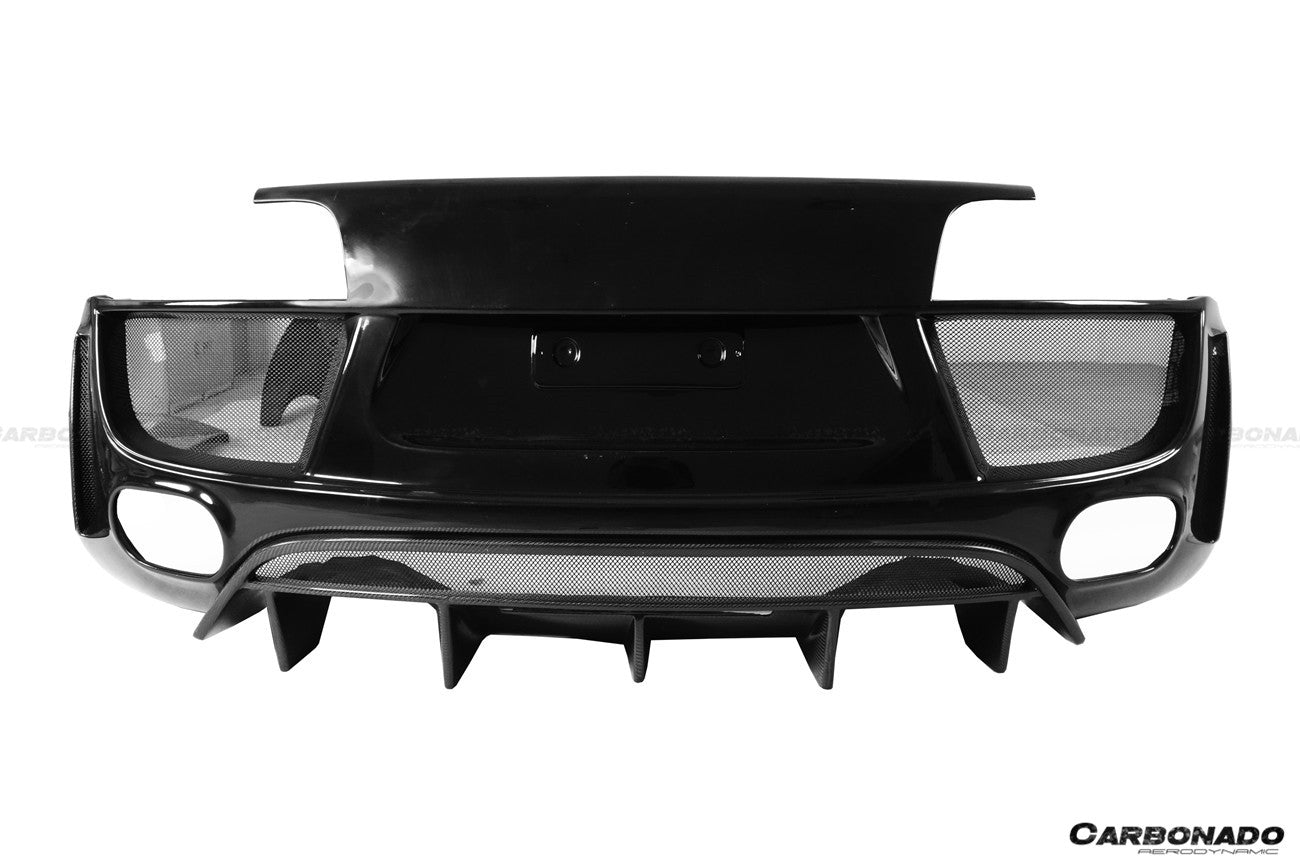 2006-2015 Audi R8 V8 V10 Coupe Spyder DPGT Style Rear Bumper With Exha ...
