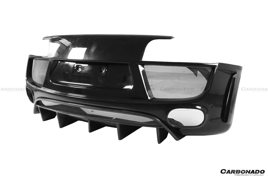 2006-2015 Audi R8 V8 V10 Coupe Spyder DPGT Style Rear Bumper With Exha ...