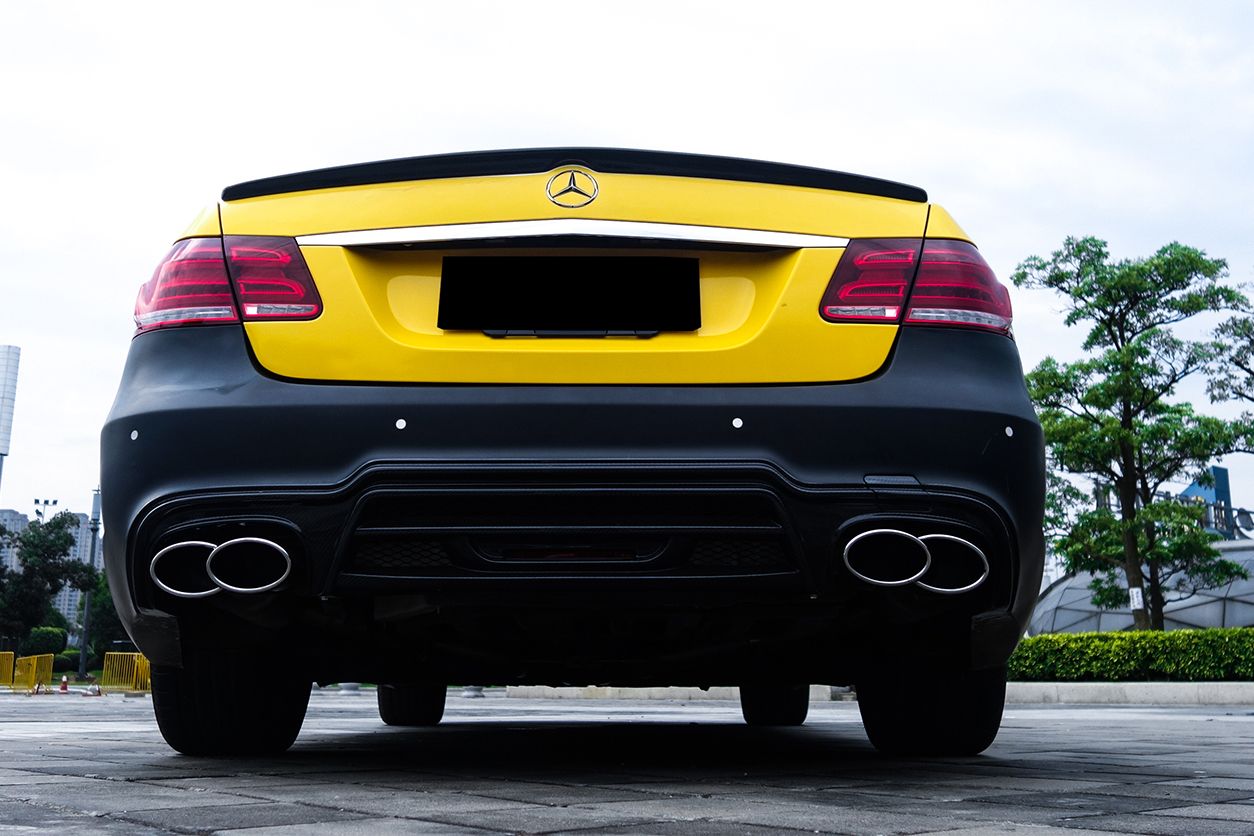 2014-2016 Mercedes Benz E Class W212 WD Style Rear Bumper – Carbonado Aero