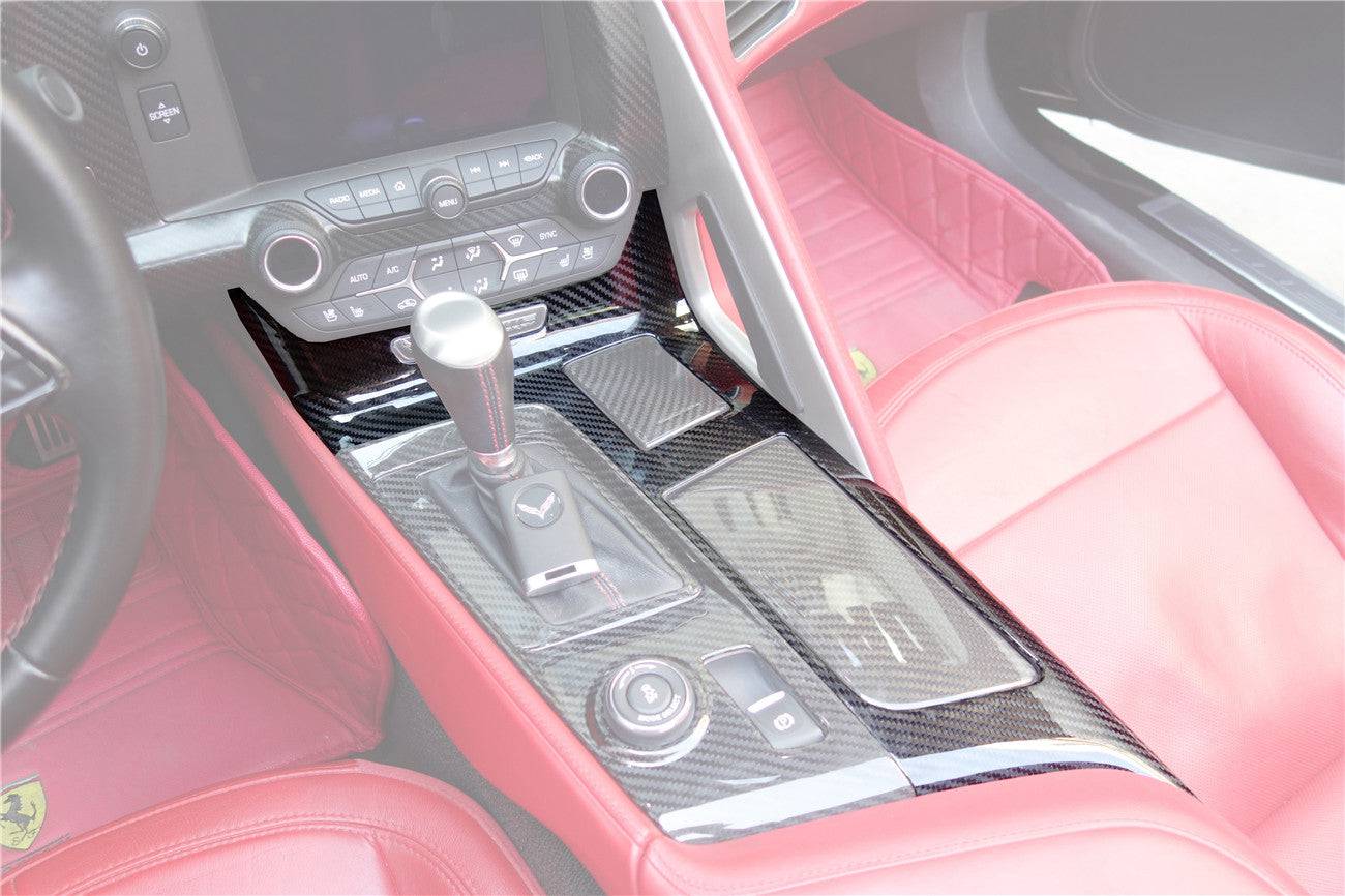 2013-2019 Corvette C7 Z06 Grandsport Dry Carbon Fiber Outside Gears Pa ...