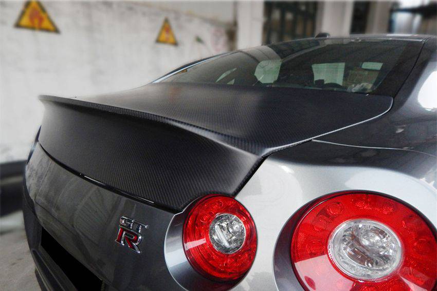2008-2020 Nissan GTR R35 CBA/DBA/EBA AMS Style Carbon Fiber Trunk ...