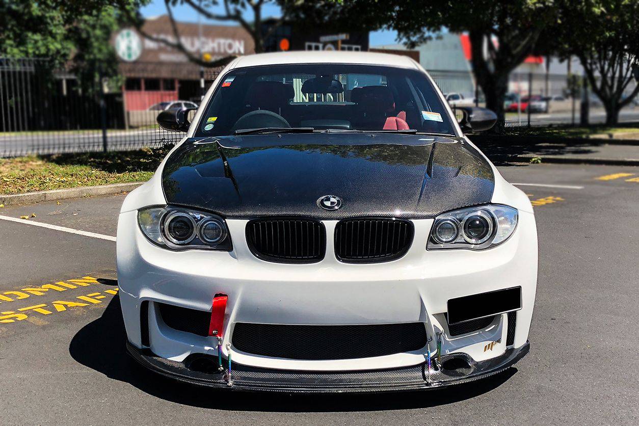 2008-2013 BMW 1 Series E82 E88 1M RZ Style Carbon FIber Hood ...