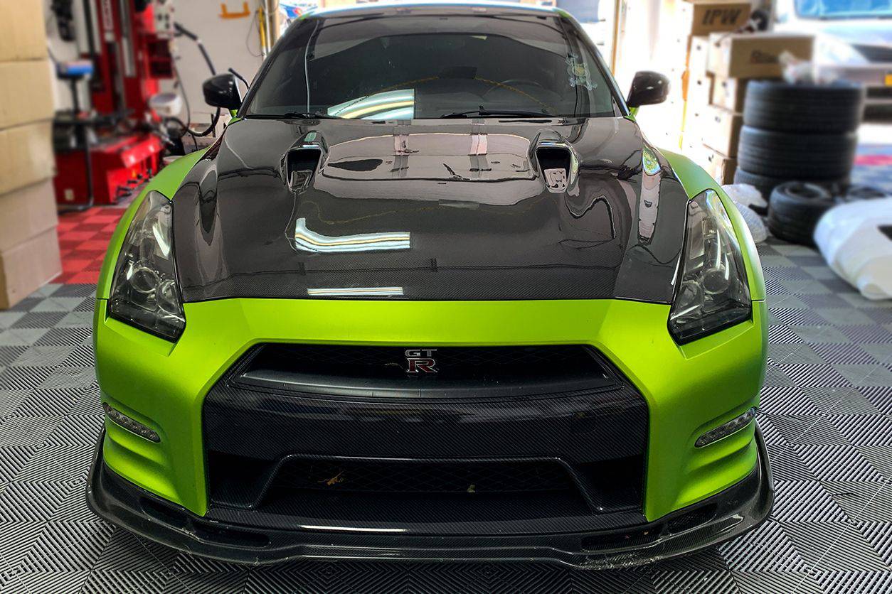 2008-2016 Nissan GTR R35 CBA/DBA BSE Style Carbon Fiber Hood ...