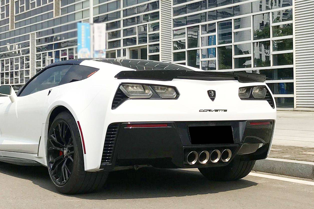 2013-2019 Corvette C7 Z51 Grandsport Z06 Style Rear Full Body Kit ...