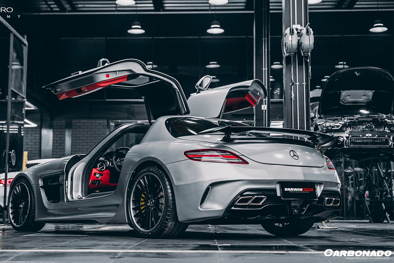 2010-2015 Mercedes Benz W197 SLS AMG BKSS Style Rear Bumper – Carbonado ...