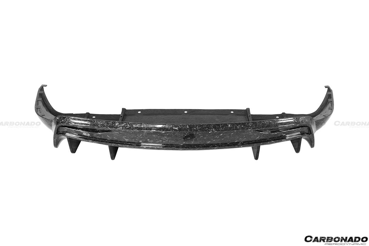 2019-2021 Tesla Model X SUV RZS Style Carbon Fiber Rear Diffuser ...